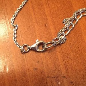 Elle | Jewelry | Elle Sterling Silver Necklace | Poshmark